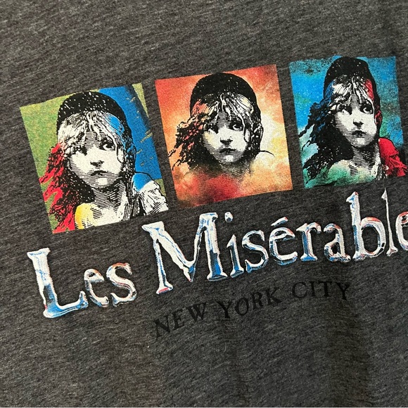 Tops | Broadway Les Miserables Tshirt | Poshmark